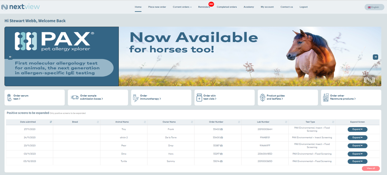 Vi presentiamo Nextview - il nuovo portale clienti di Nextmune